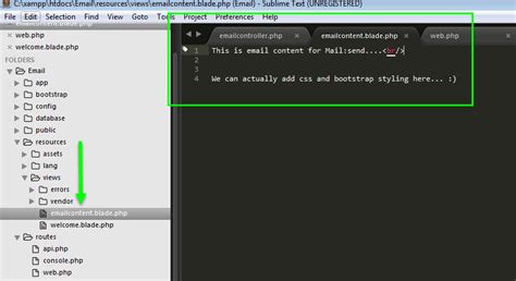 dimensi tutupbotol sending email using smtp gmail in laravel 5 3 part ii