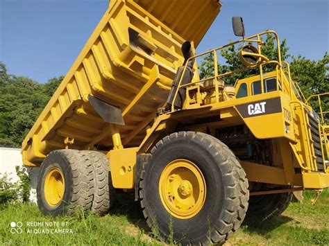 Caterpillar 773 B Cv 850 Usato Dumper Anno 1997 Ore 7800 Cambio