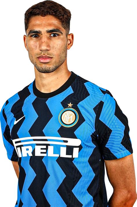 Achraf Hakimi Inter Football Render Footyrenders