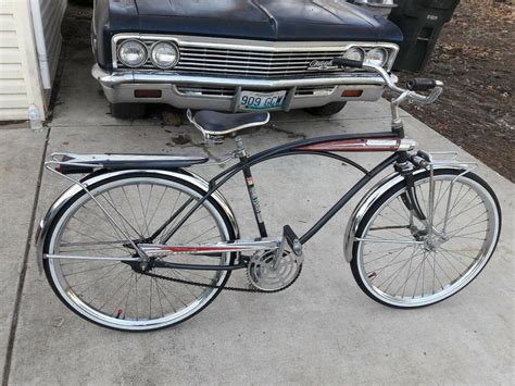 Vintage 1950s 60s Western Flyer Sabre Tank Springer Fork Mens 26