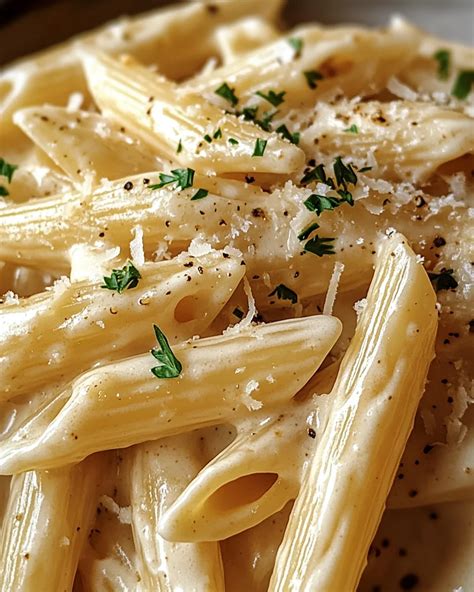 Creamy Garlic Penne Pasta Easy Comfort Food Delight