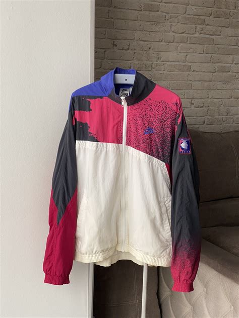 Nike Vintage Nike Challenge Court Agassi Windbreaker Jacket L Grailed