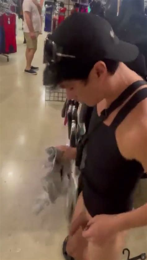 Big Cock Flashing In Store Thisvid Com