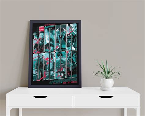 John Wick Movie Poster High Resolution Wall Art John Wick Bedroom Poster Gift For Him