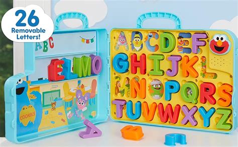 Sesame Street Elmos Learning Letters Bus Activity Board Preschool Learning And Education