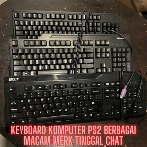 Jual Keyboard Komputer Pc Ps2 Shopee Indonesia