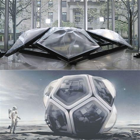 Mit Unveils Momo A Self Assembling Lunar Habitat For Artemis Iii