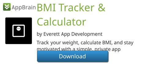 Bmi Tracker And Calculator For Android Free App Download