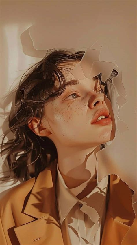 Download Clean Girl Aesthetic Freckled Beauty Wallpaper