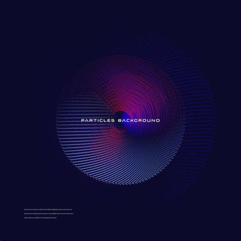 premium vector abstract 3d particle background element