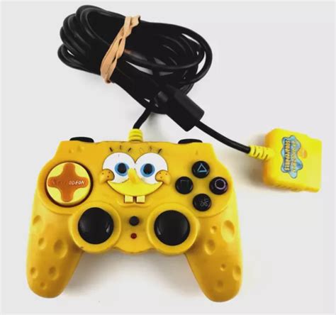 Rare Spongebob Squarepants Nickelodeon Playstation 2 Ps2 Controller £27 95 Picclick Uk