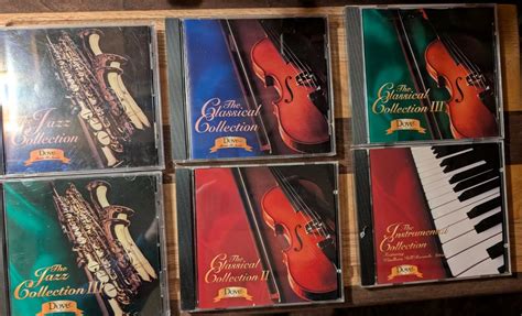 Lot Of 6 Dove Music Cd Collections Jazz Classical And Instrumental