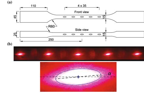 Laser Setup A Schematic Illustration Of Small Scale Specimens And Download Scientific Diagram