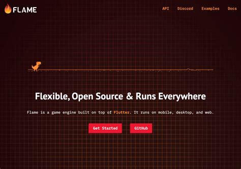 fluttermade flame engine — a curated directory of flutter excellence