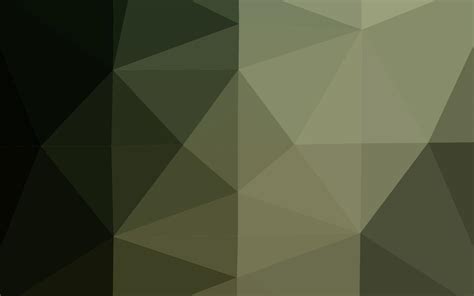 Dark Green Vector Shining Triangular Background 13067679 Vector Art At Vecteezy