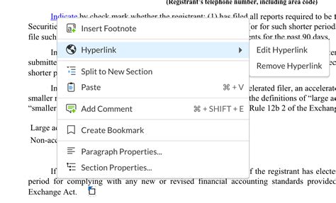 Hyperlinks In Documents Support Center