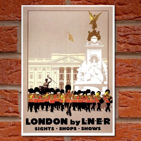 London by LNER - Sights, Shops, Shows — Heritage Posters