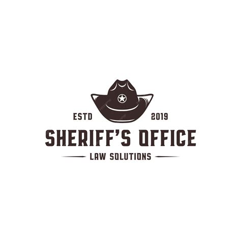 Premium Vector Sheriffs Office Logo Template