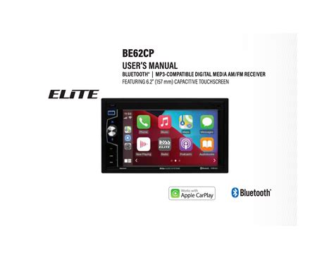 Boss Be62cp C Digital Multimedia Receiver User Manual