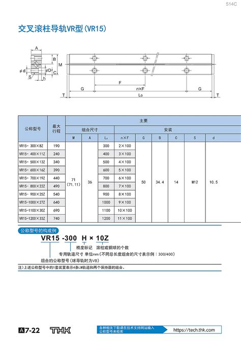 日本thk交叉滚柱导轨vr15系列 凡一商城