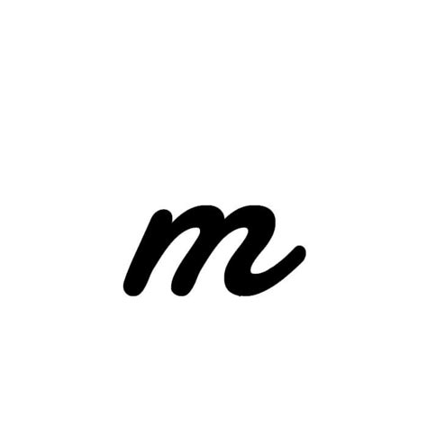Printable Cursive Letter Small M Free Download And Print For You