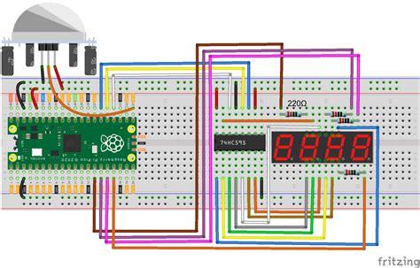 7 4 passager counter — sunfounder euler kit for raspberry pi pico 1 0