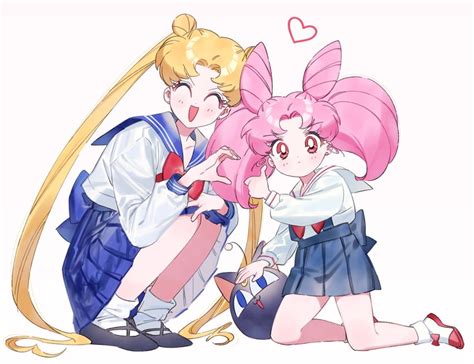 Tsukino Usagi Chibi Usa And Luna P Bishoujo Senshi Sailor Moon And 1