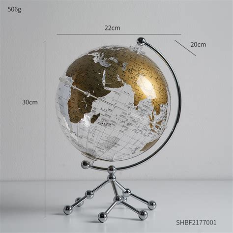 European Decor Globe Model Statues For Decoration Vicedeal