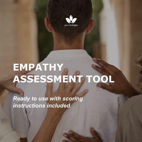 Empathy Assessment Tool With Scoring Guide Reflection Worksheet And