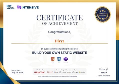 P Divya On Linkedin Nxtwave