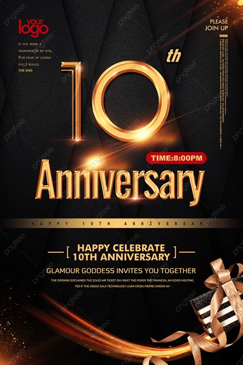 Anniversary Poster Template