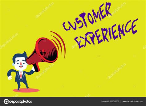 Handwriting Text Customer Experience Concept Meaning Interaction Between Satisfied Customer And