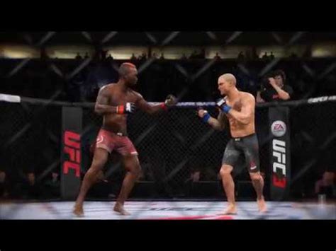 EA UFC 3 - Marc Diakiese Brutal Switch Kick KO (PS4) - YouTube