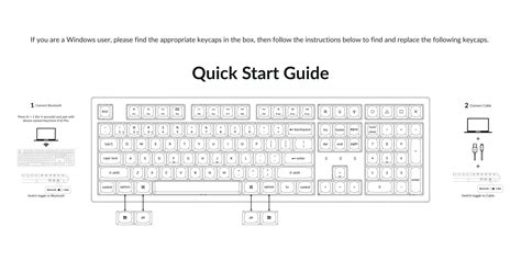 Keychron K10 Pro Quick Start Guide Keychron Canada