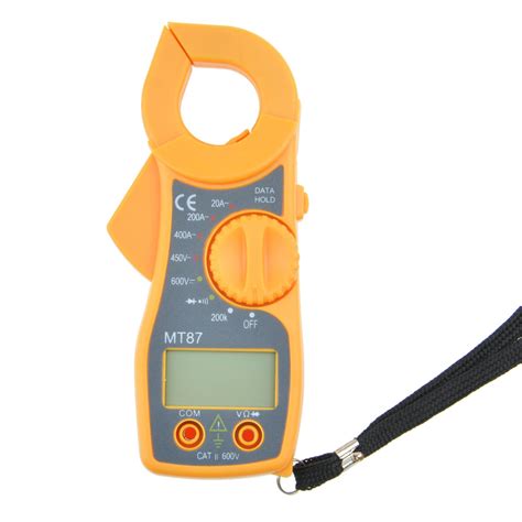 Digital Multimeter Mt87 Small Size Pocket Clamp Meter Electric Clamp Multitester Clamp Meter