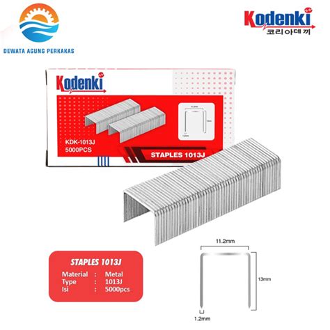 Jual Isi Staples Paku Tembak Kodenki 1013j Refill Stapler Gun 1013 J