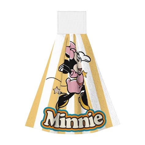 Cartoon Mickey Moue Hand Wipes Classic Hanging Kitchen Towel For Bathroom Washcloth Absorbent