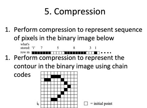 Digital Image Processing Compression Run Length Chegg