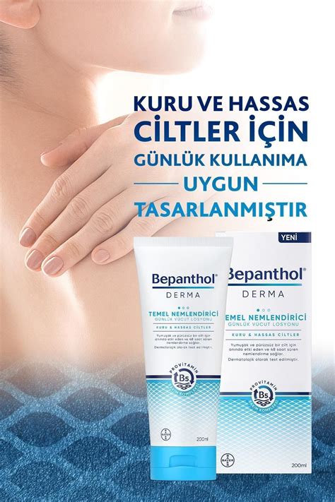 Bepanthol Derma Temel Nemlendirici 200 Ml Losyon And 5 Adet Günlük Vücut Bakım Losyonu 10 Ml