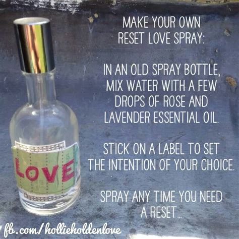 Love Spray Lavender Essential Oil Essential Oils Spray Bottle