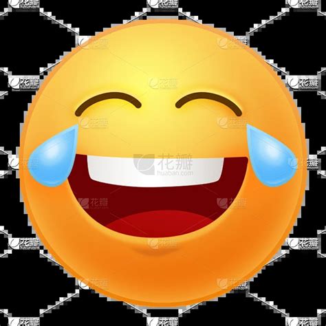 简约激动笑哭emoji表情包素材 花瓣网