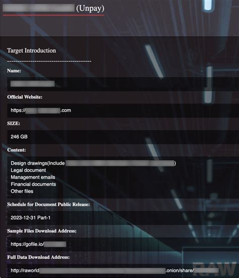 Ransomware Roundup Ra World Fortiguard Labs