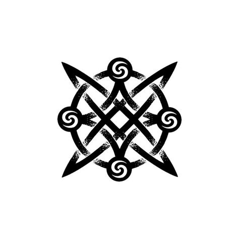 Maeotian Circassian Symbol Tattoo Design