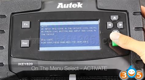 Autek Ikey820 Key Programmer Update And Activation Guide Car Key