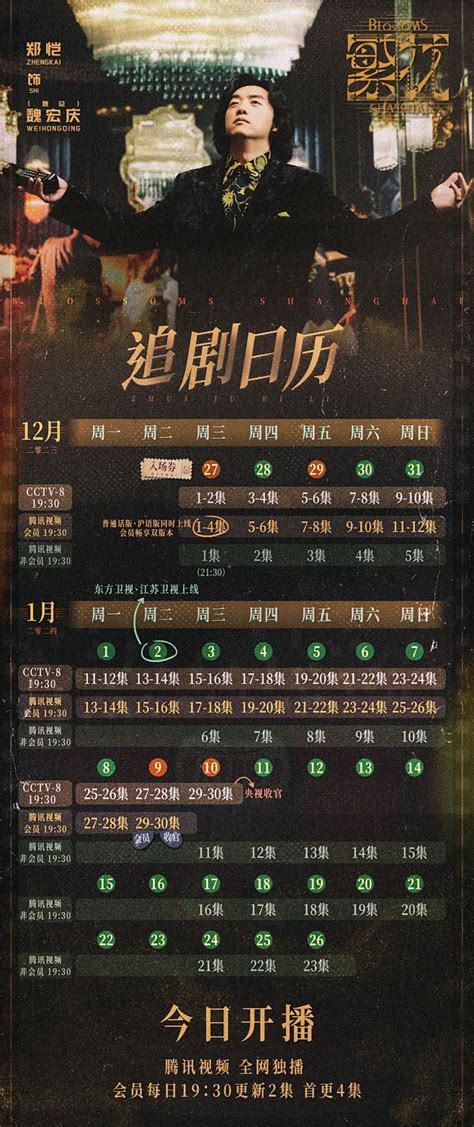 繁花 追剧日历 郑恺 花瓣网