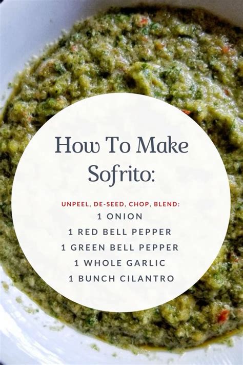 Quick Sofrito Recipe Razzle Dazzle Life Artofit