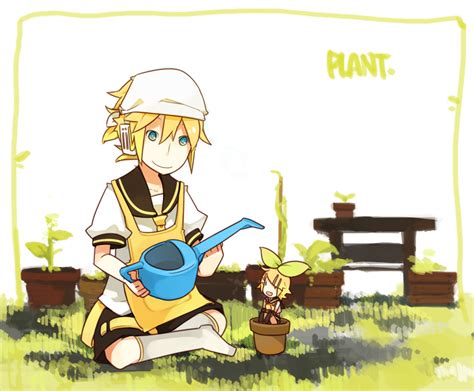 Kagamine Rin And Kagamine Len Vocaloid Drawn By Glider Artist Danbooru
