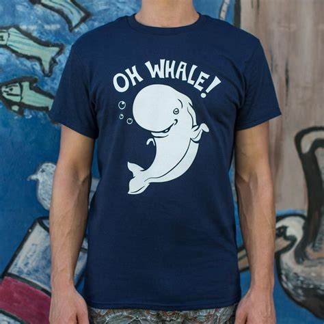 Mens Oh Whale T Shirt Whale Oh Whale Mens Shirts