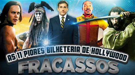 Os 11 MAIORES FRACASSOS de bilheteria no cinema - YouTube
