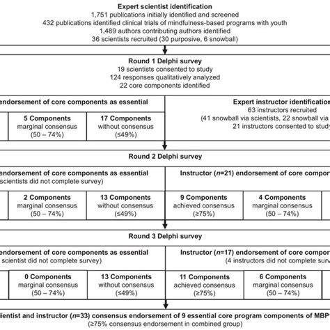 Identified Core Program Components Cpcs Of Mindfulness Based